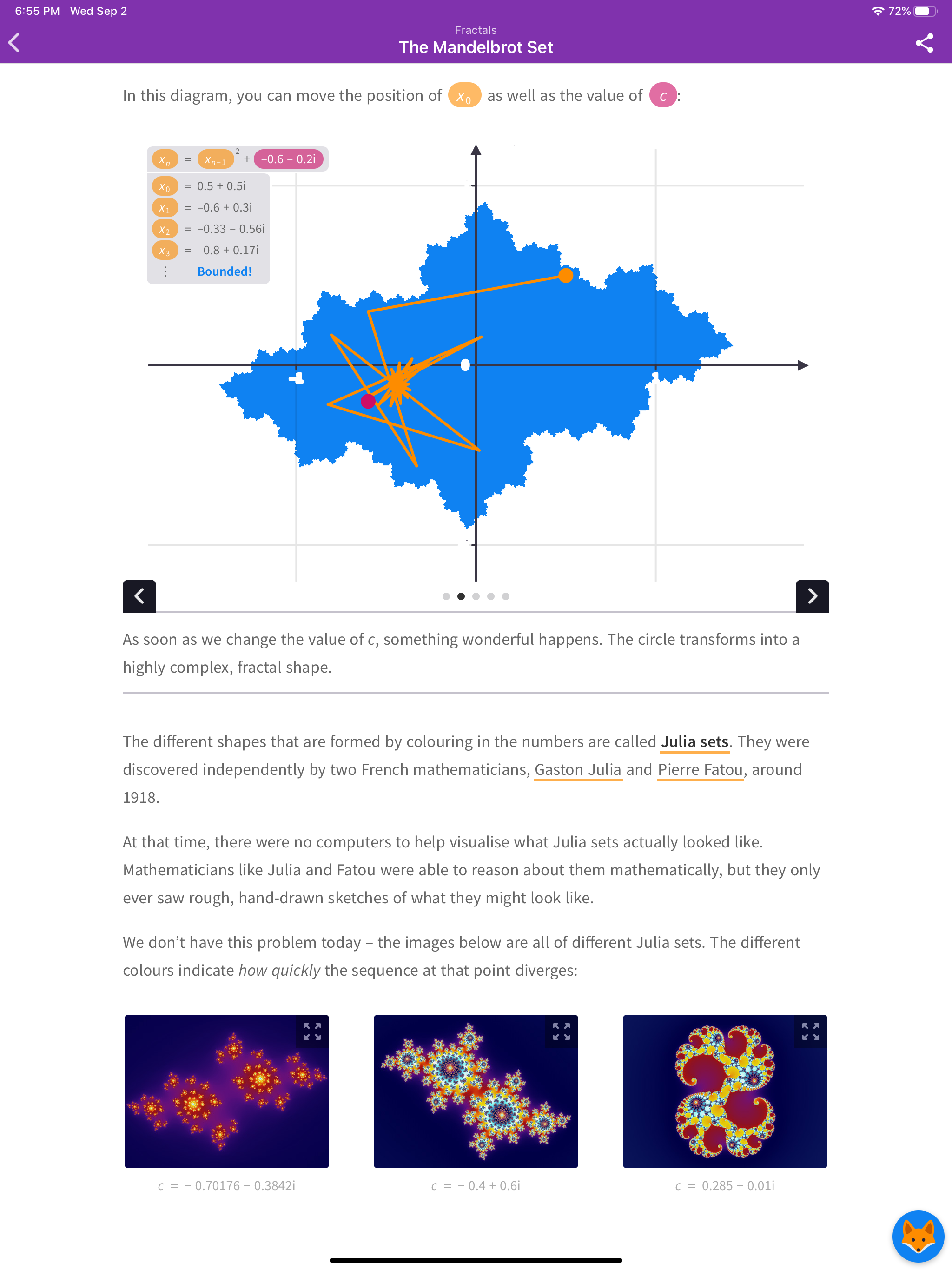 Updates to Mathigon mobile apps | The Aperiodical