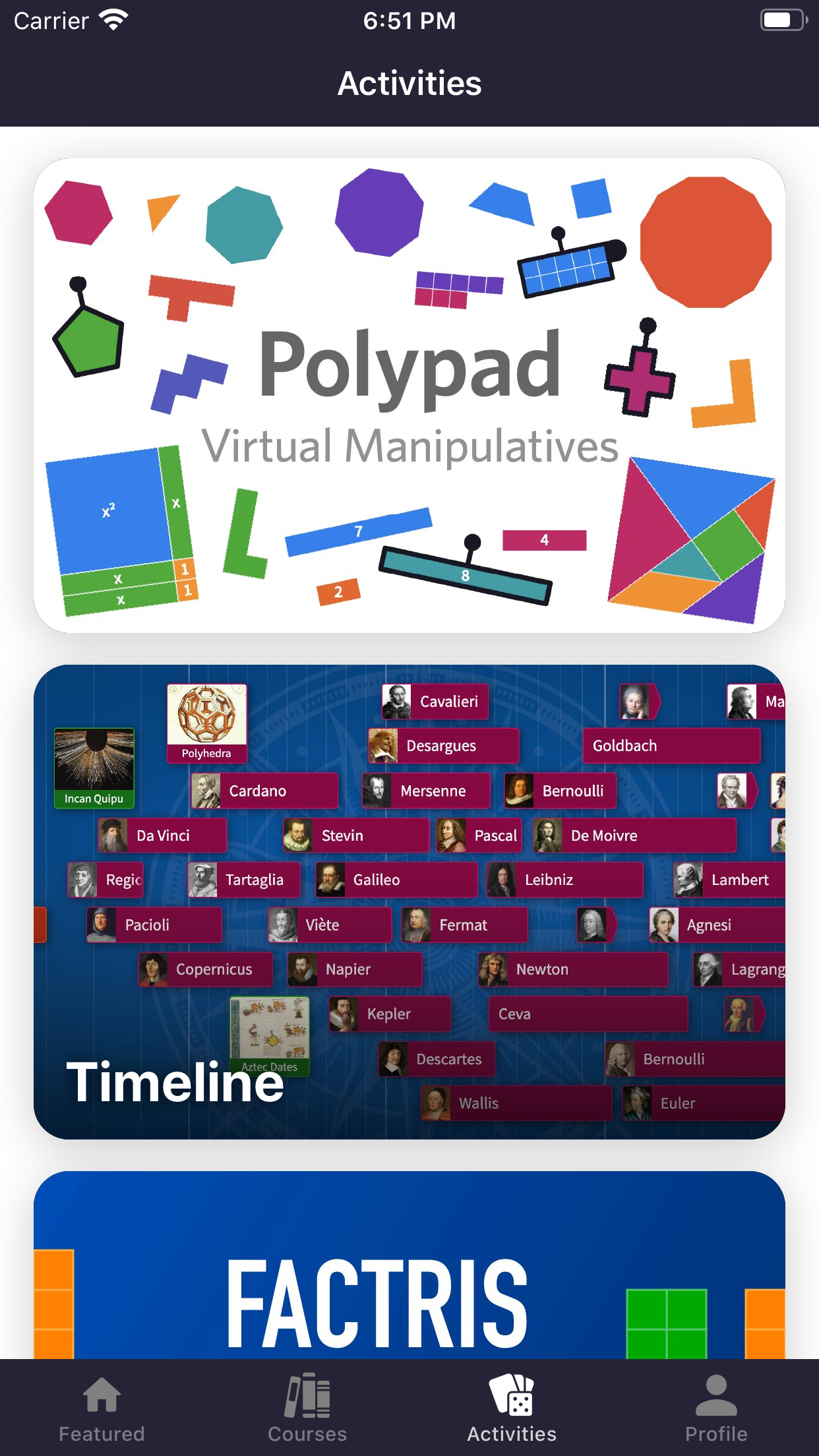 Updates to Mathigon mobile apps | The Aperiodical