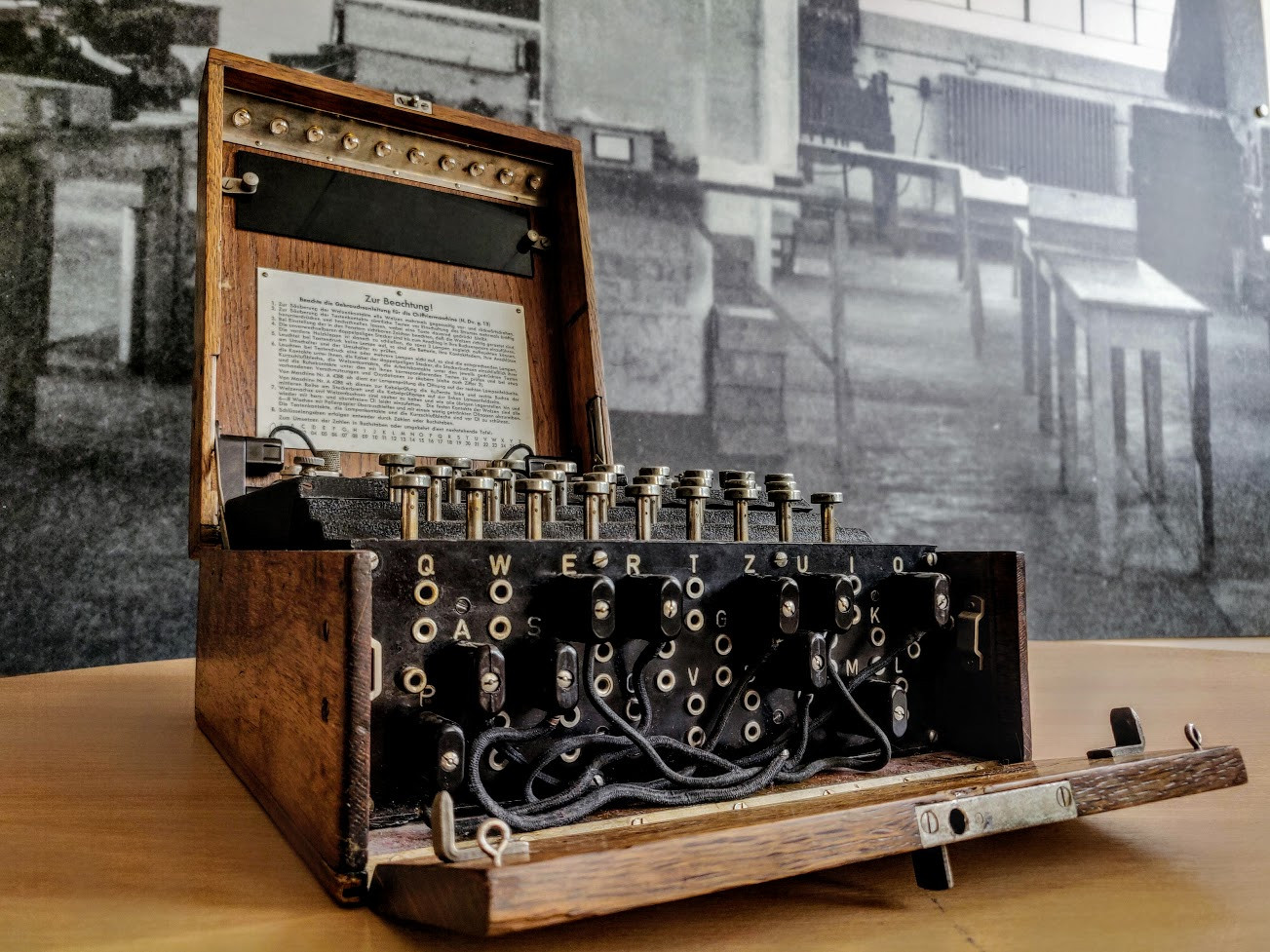 Mathematical Objects: Enigma machine with Tom Briggs | The Aperiodical