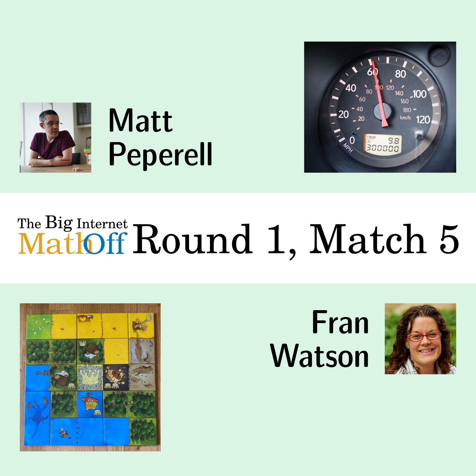 The Big Internet Math-Off 2024, Round 1, Match 5 | The Aperiodical